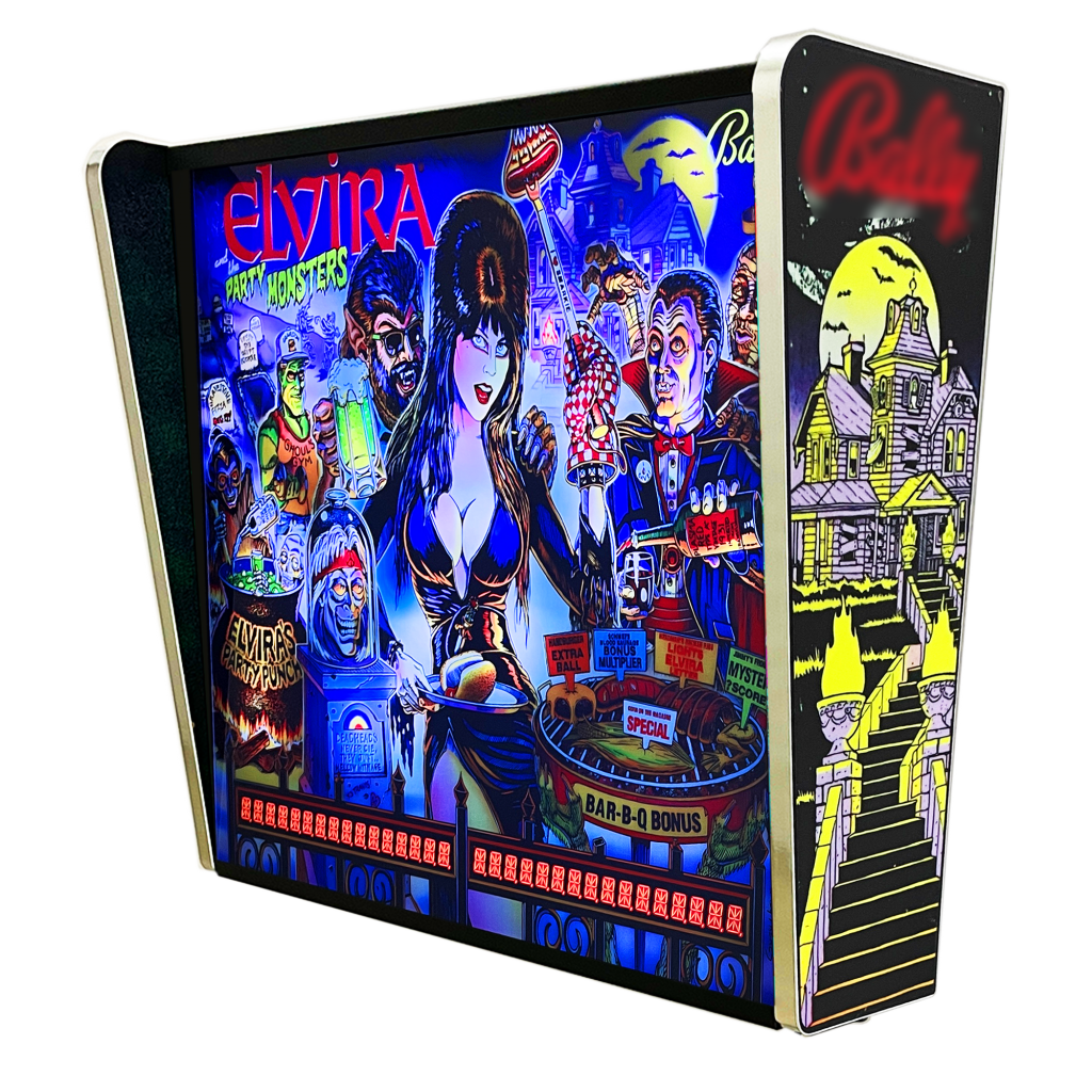 Backglass Pincab Flipper Pinball Elvira, Ideal para Decorar habitación ...